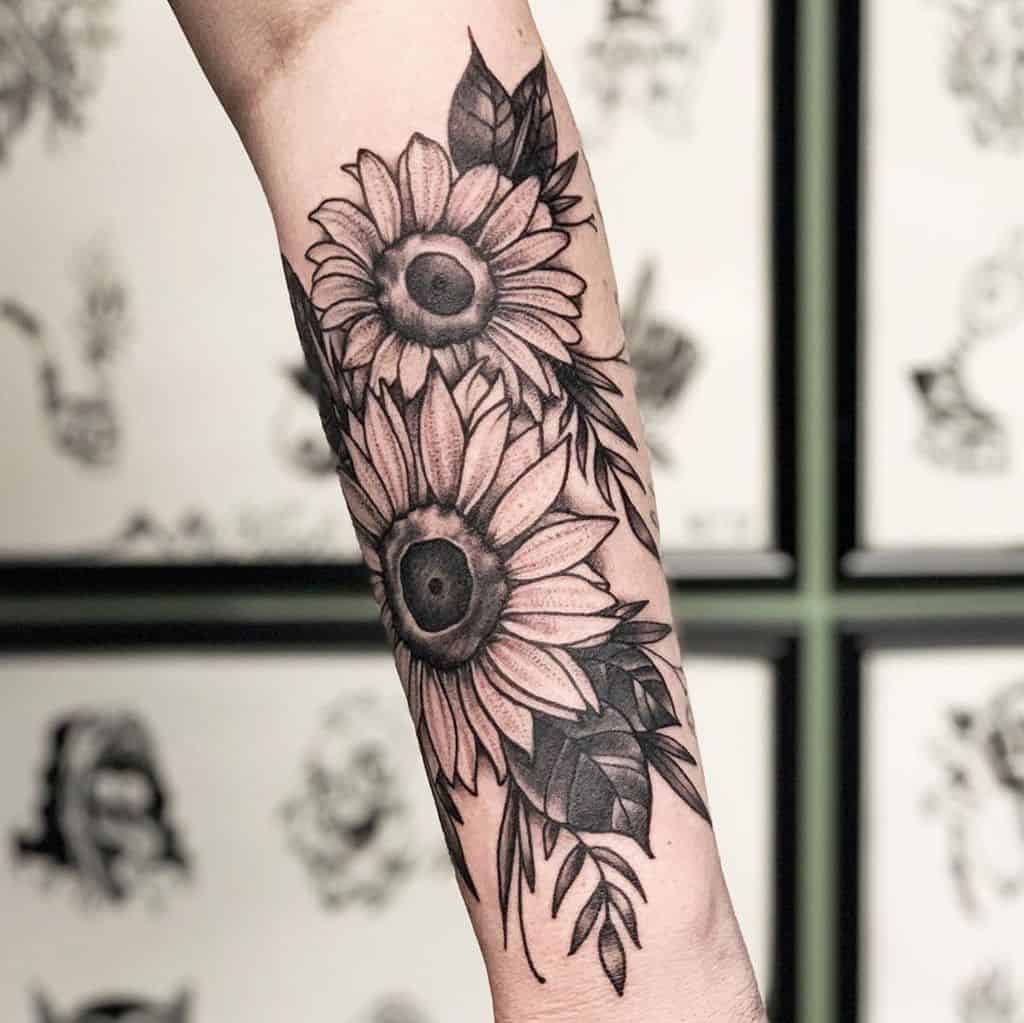 135 Sunflower Tattoo Ideas Best Rated Designs In 2020 Next Luxury