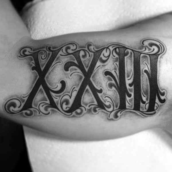 100 Roman Numeral Tattoos For Men Manly Numerical Ink Ideas 100 Roman Numeral Tattoos For Men Manly Numerical Ink Ideas