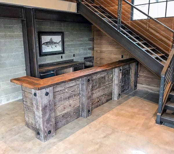 Top 70 Best Rustic Bar Ideas Vintage Home Interior Designs