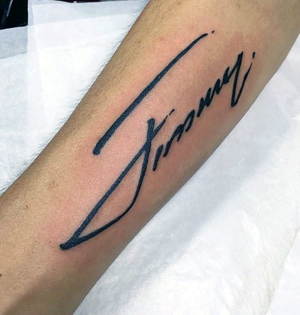 40 Forearm Name Tattoos For Men Manly Design Ideas 40 Forearm Name Tattoos For Men Manly Design Ideas