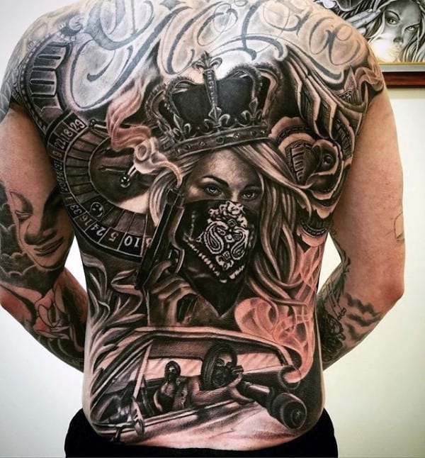 33 Chicano Tattoo Designs For Men