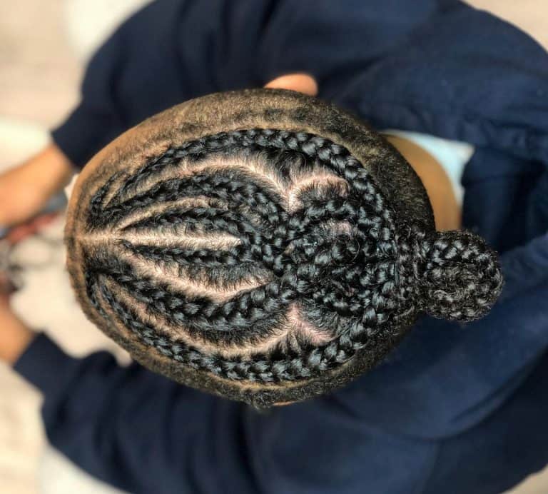 64 Trendy Man Bun Braids Hairstyles