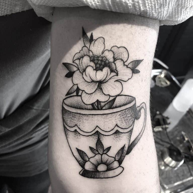 77 Awesome Teacup Tattoo Ideas 77 Awesome Teacup Tattoo Ideas