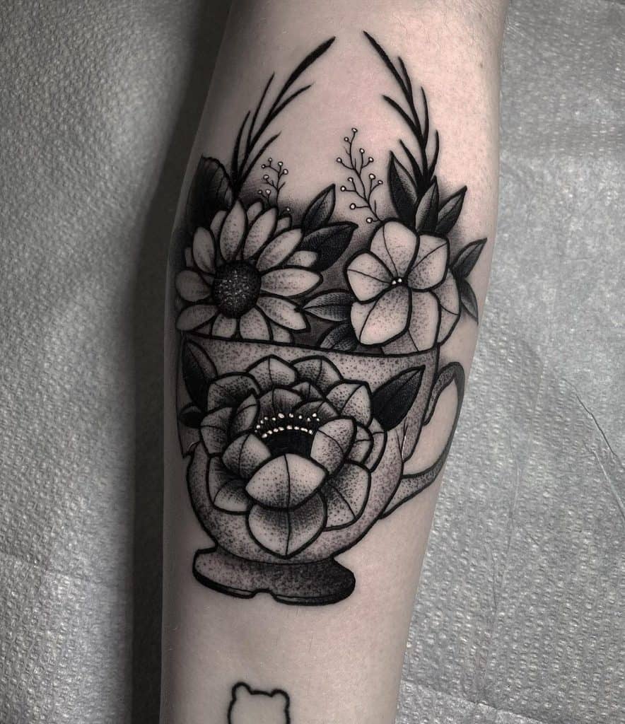 77 Awesome Teacup Tattoo Ideas 77 Awesome Teacup Tattoo Ideas