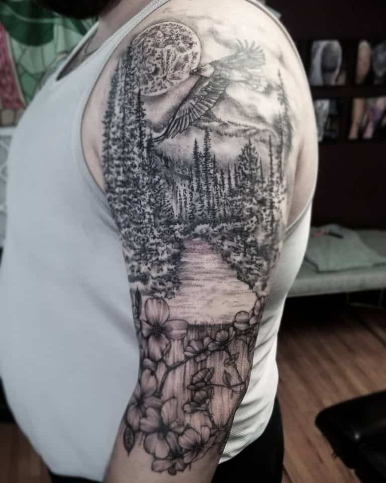 Enchanting Tree Arm Tattoo Ideas with Symbolic Meaning