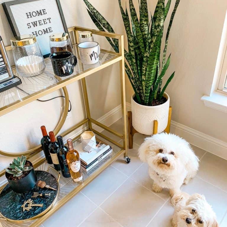 Create a Sophisticated Drink Station with Creative Bar Cart Ideas