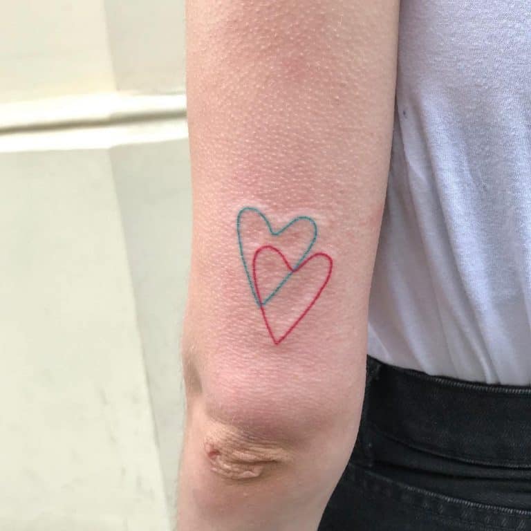 Minimalist Heart Outline Tattoo Ideas for a Subtle Look