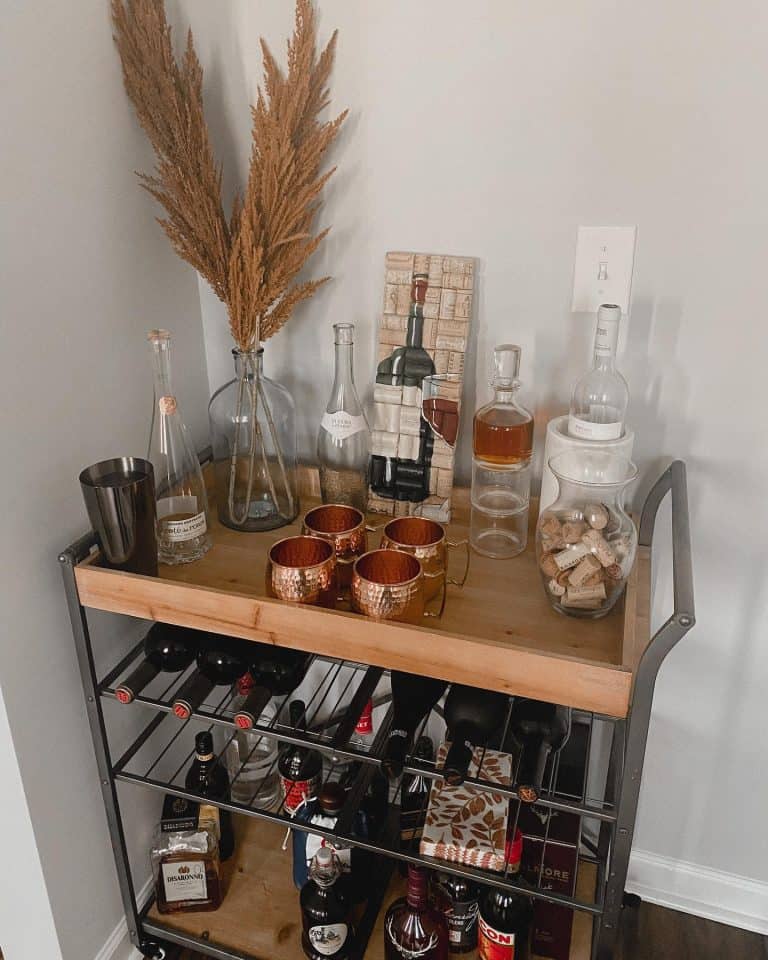 Create a Sophisticated Drink Station with Creative Bar Cart Ideas