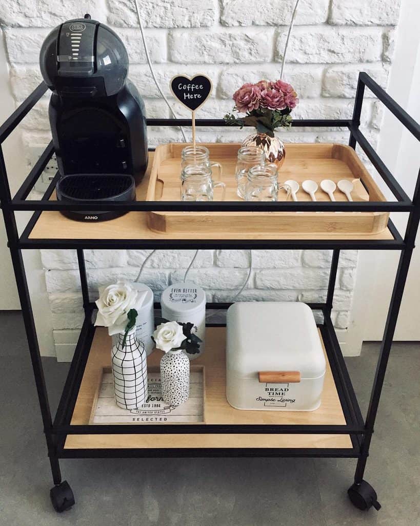 Create a Sophisticated Drink Station with Creative Bar Cart Ideas