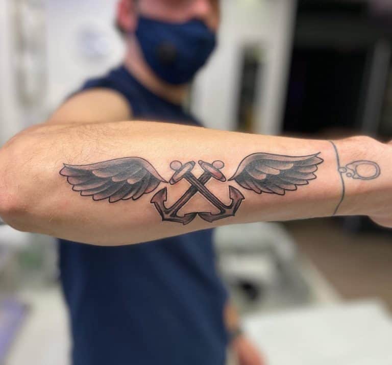 Navy Anchor Tattoo Ideas and Designs for Sailors