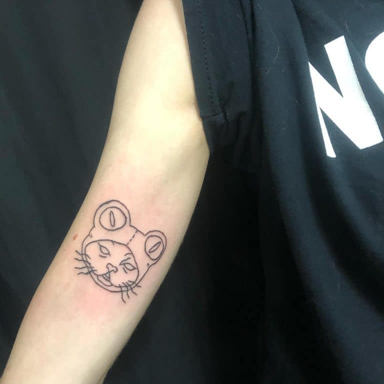 100+ Small and Simple Cat Tattoo Ideas