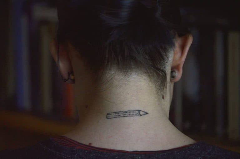 Back of Neck Tattoo Ideas and Designs