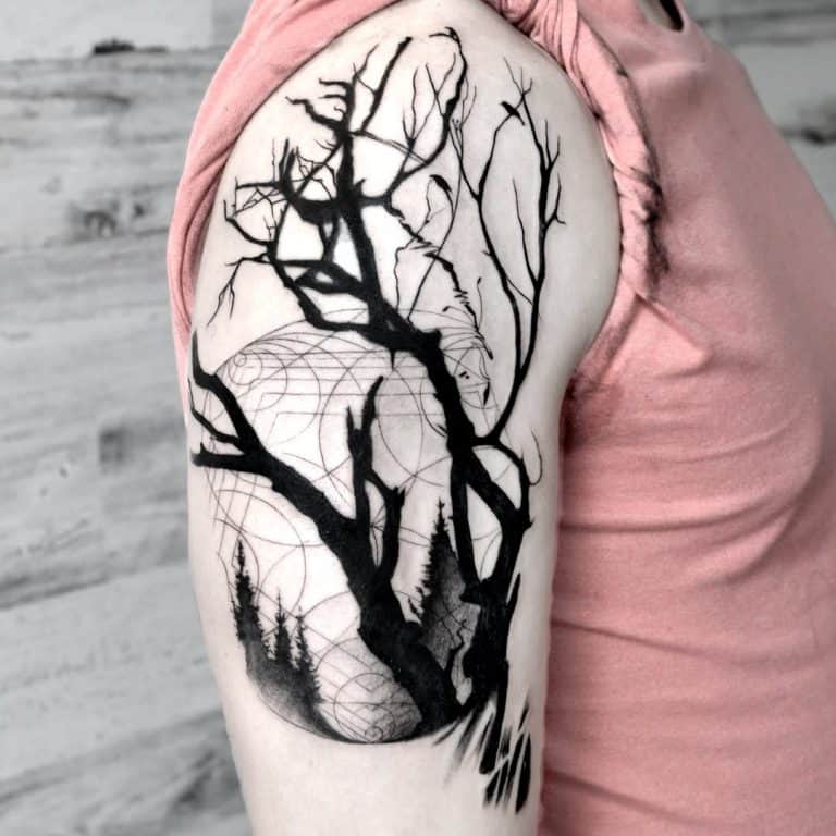 Tree Branch Tattoo Ideas for Nature Lovers