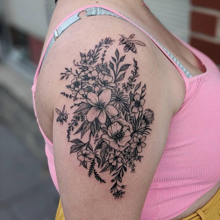Upper Arm Tattoo Ideas Showcasing Strength and Style