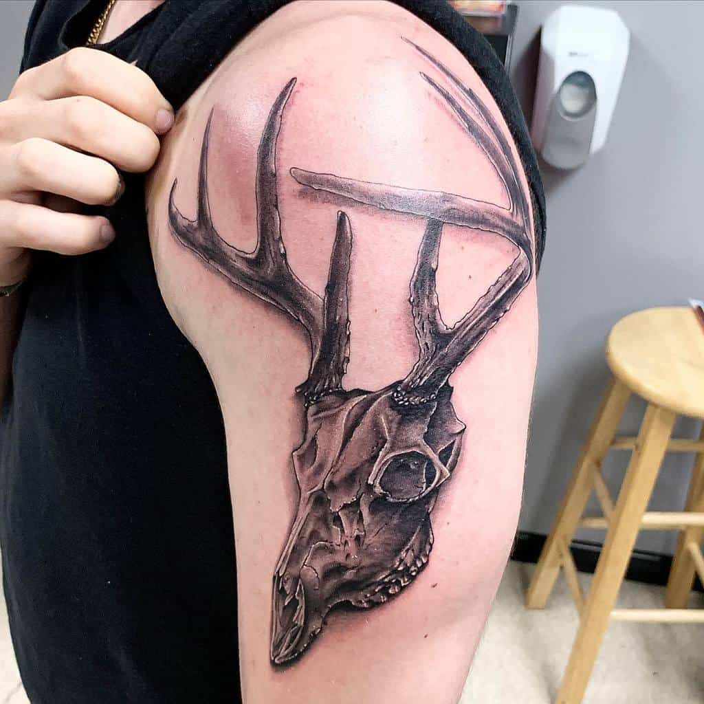 Top 59 Best Deer Skull Tattoo Ideas 2021 Inspiration Guide Top 59 Best Deer Skull Tattoo Ideas 2021 Inspiration Guide