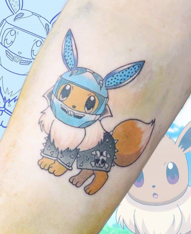 77 Creative Eevee Tattoo Ideas