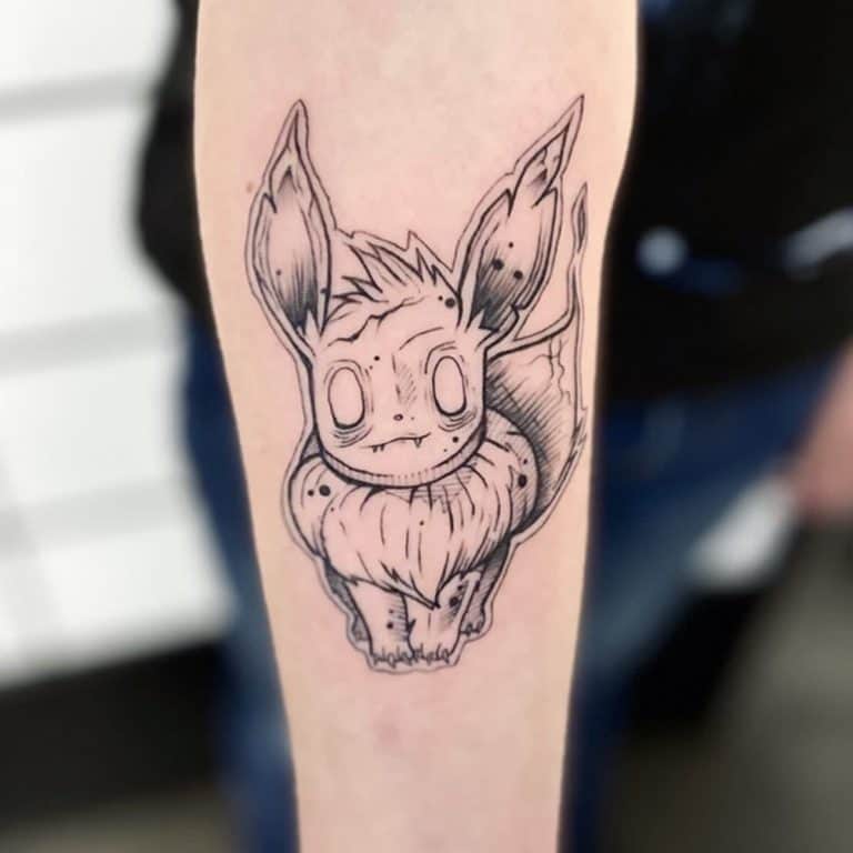 77 Creative Eevee Tattoo Ideas