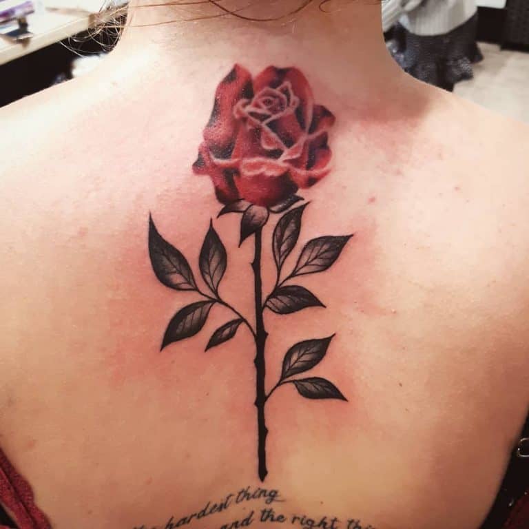 Beautiful Red Rose Tattoo Ideas for a Bold Statement