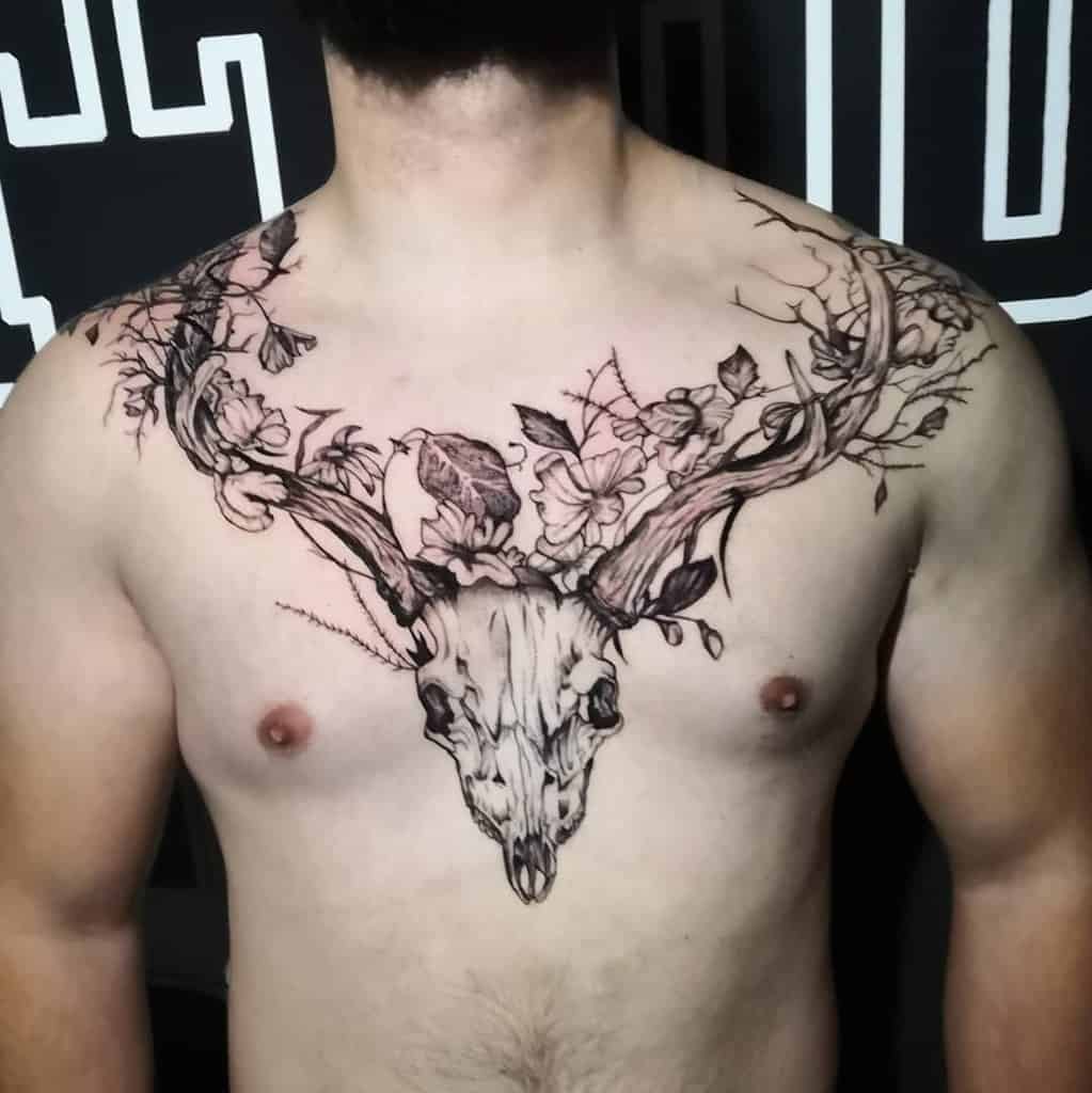 Top 59 Best Deer Skull Tattoo Ideas 2021 Inspiration Guide Top 59 Best Deer Skull Tattoo Ideas 2021 Inspiration Guide