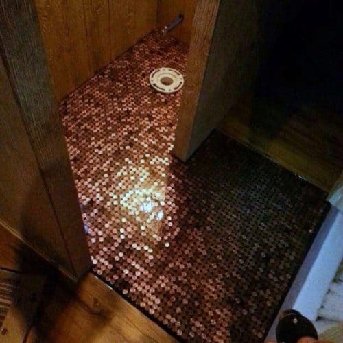 Gorgeous Penny Floor Designs to Enhance Your Space