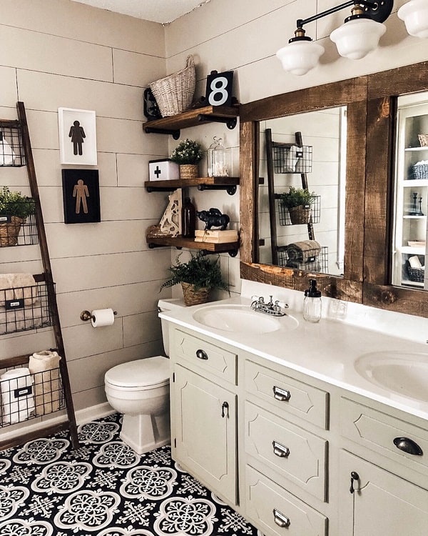 Farmhouse Style Bathroom Amazadesign Farmhouse Style Bathroom Amazadesign