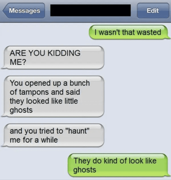 20 Drunk Texts People Wish They Could Take Back