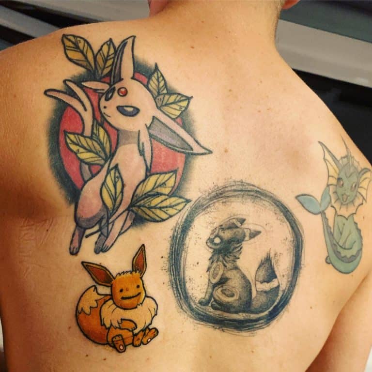 77 Creative Eevee Tattoo Ideas
