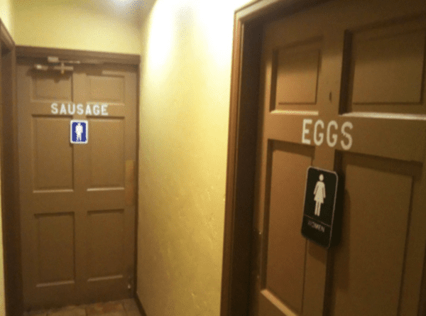 30 Funny Bathroom Signs That Will Have You Giggling