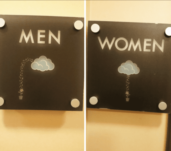 30 Funny Bathroom Signs That Will Have You Giggling