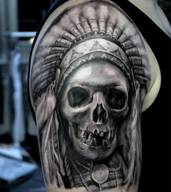 Native American Skull Tattoo Indian Skull Tattoos Meanings Main Native American Skull Tattoo Indian Skull Tattoos Meanings Main