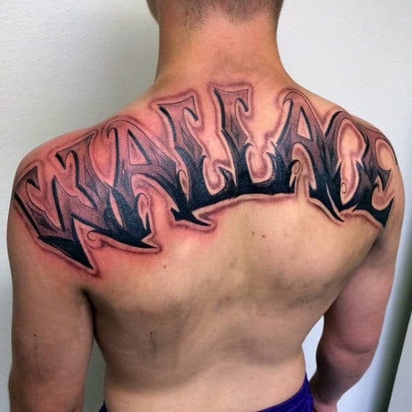 50 Last Name Tattoos For Men Honorable Ink Ideas 50 Last Name Tattoos For Men Honorable Ink Ideas