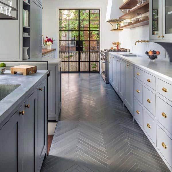 Top 50 Best Kitchen Floor Tile Ideas Flooring Designs