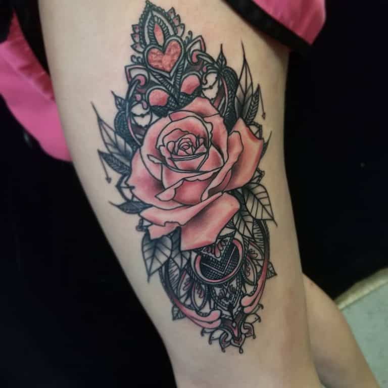 103 Best Lace Tattoos [2024 Inspiration Guide]