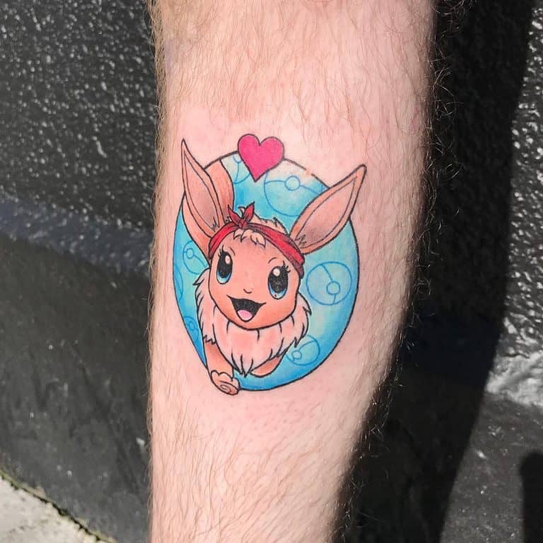 77 Creative Eevee Tattoo Ideas