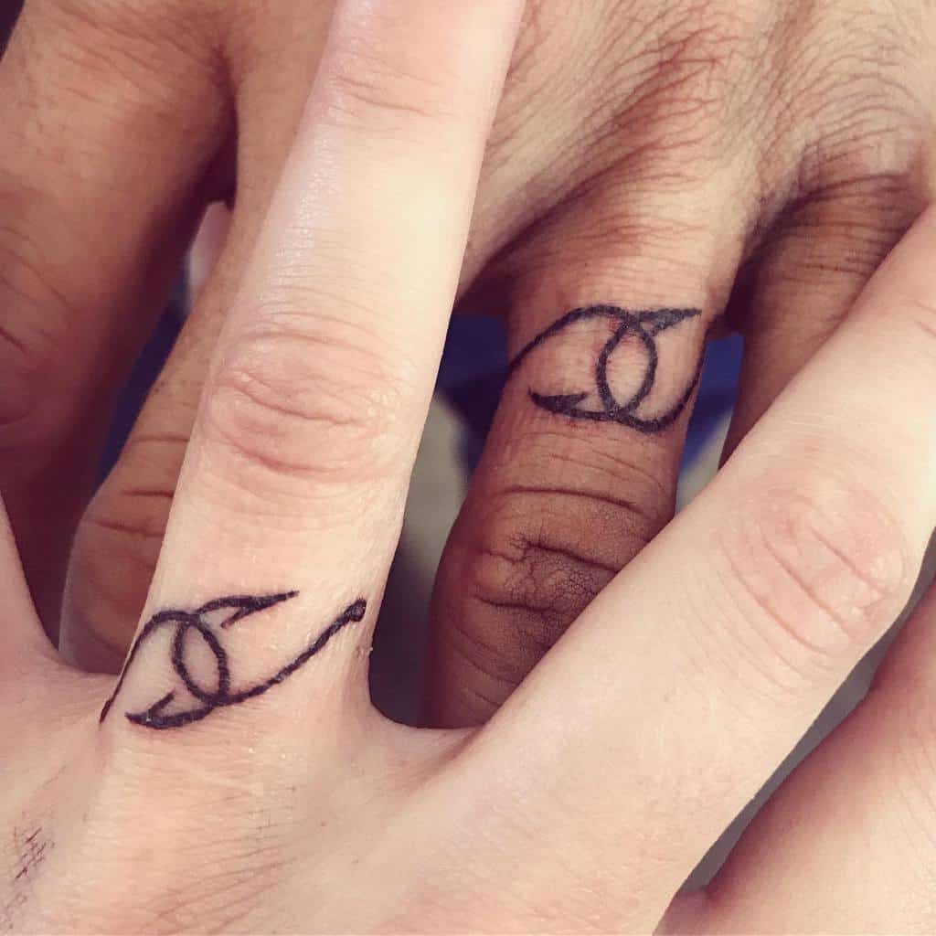 Top 59 Best Wedding Ring Tattoo Ideas 2021 Inspiration Guide 