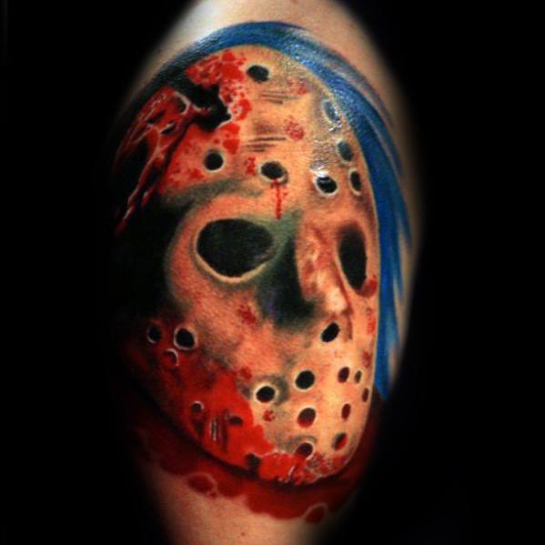 60 Scary Jason Mask Tattoo Designs For Men 60 Scary Jason Mask Tattoo Designs For Men