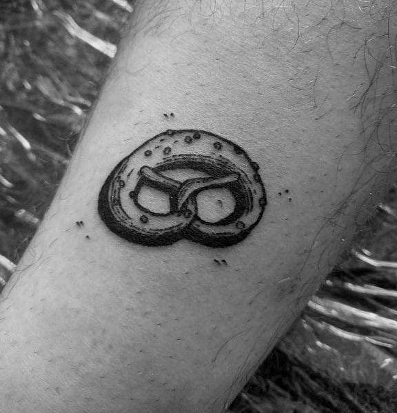 30 Pretzel Tattoo Ideas for Men