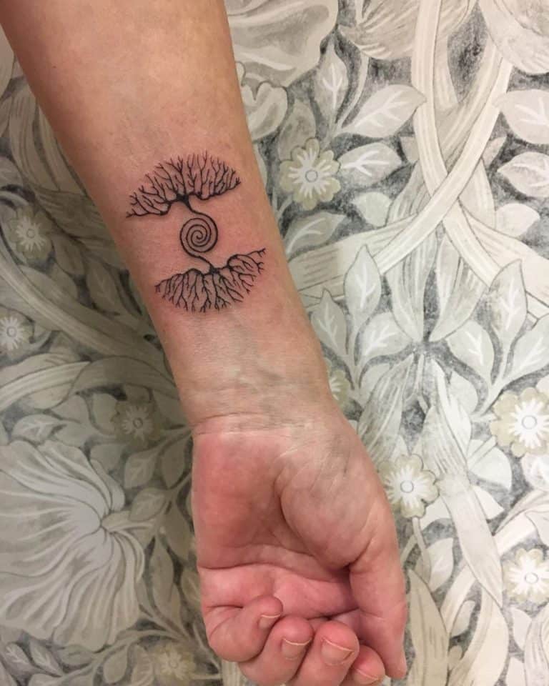 50 Awesome Yggdrasil Tattoo Ideas