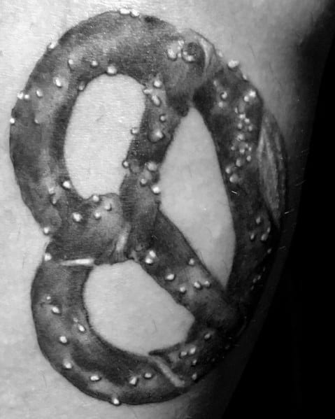 30 Pretzel Tattoo Ideas for Men