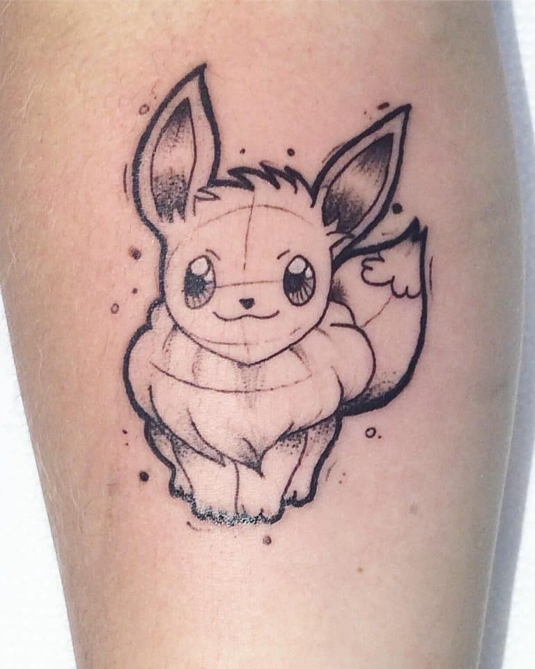 77 Creative Eevee Tattoo Ideas