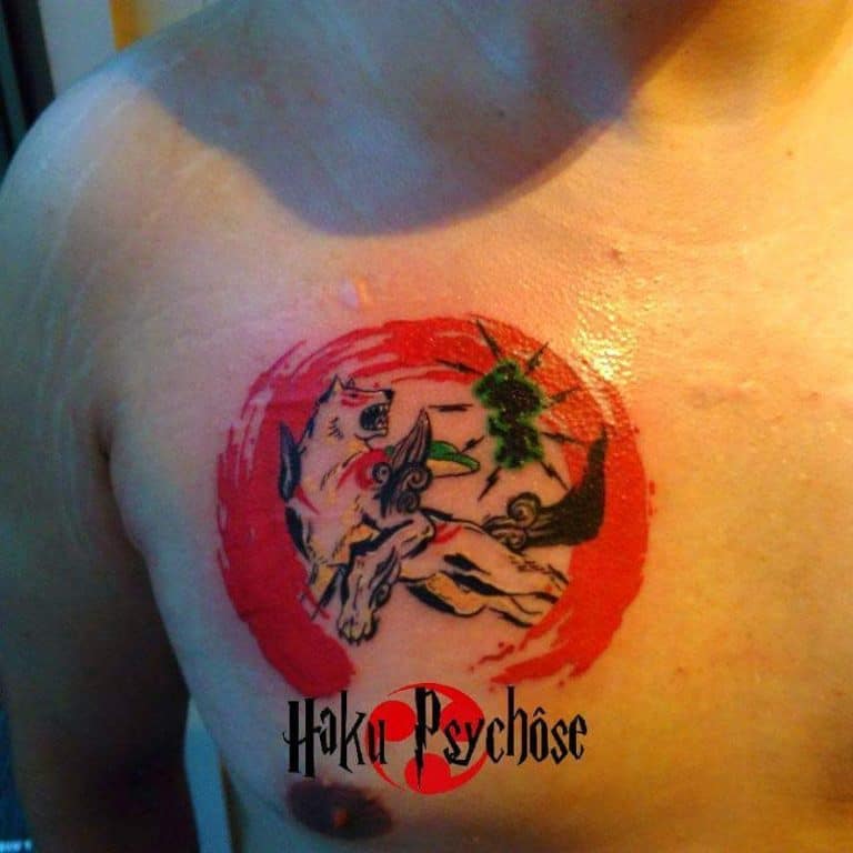 57 Incredible Okami Tattoo Ideas