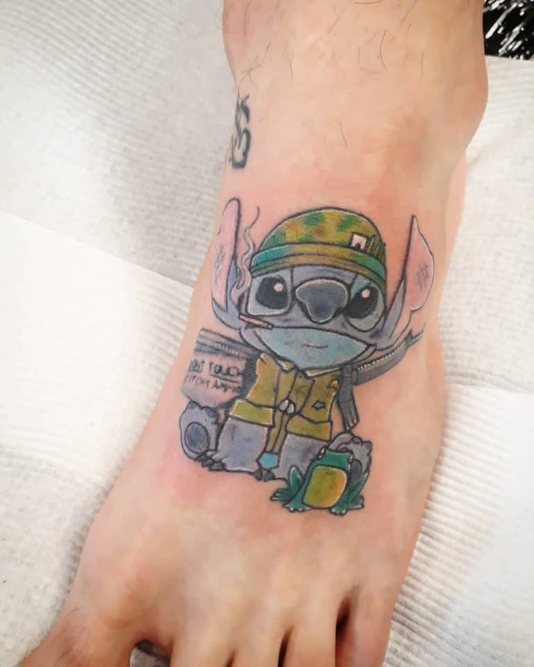 65 Best Stitch Tattoo Ideas