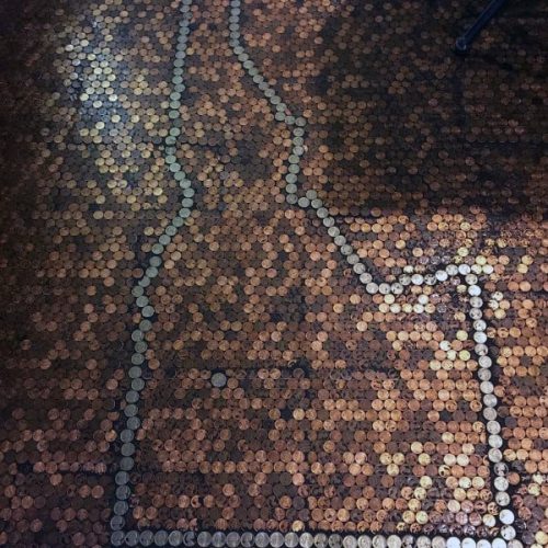 Gorgeous Penny Floor Designs to Enhance Your Space