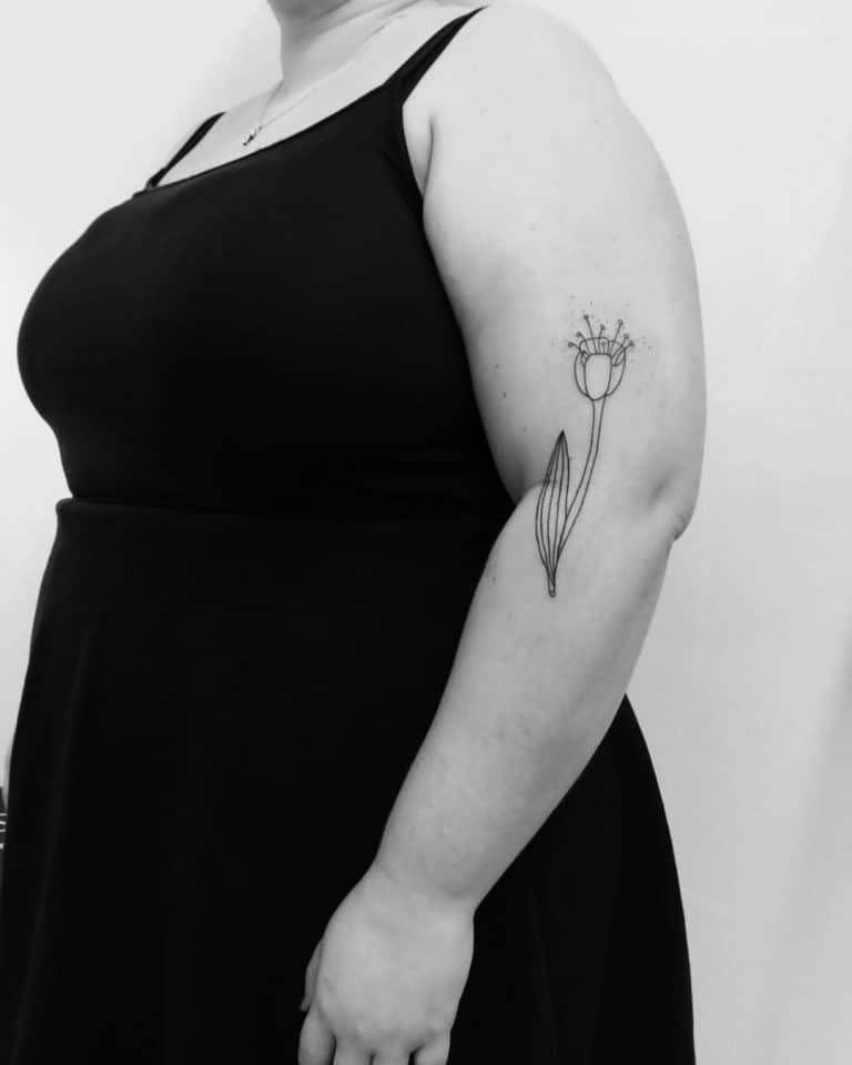 109 Best Tulip Tattoos