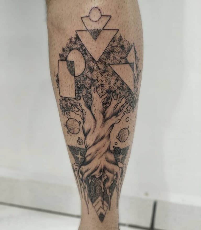 50 Awesome Yggdrasil Tattoo Ideas